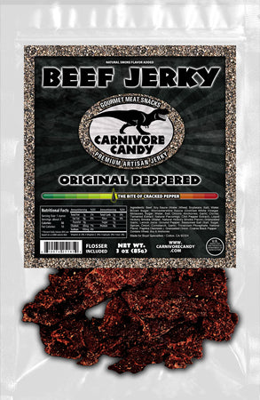 Original Pepper :: Beef Jerky Flavor :: Carnivore Candy PNW